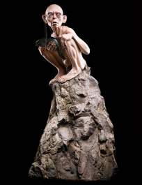 Gollum on Rock Life-Size Statue - Effekter fra Outland