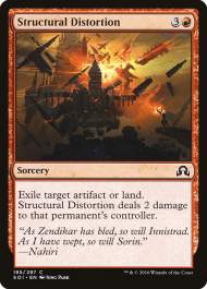 Structural Distortion (Enkeltkort) - Mtg_cards fra Outland
