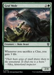 Graf Mole (Enkeltkort) - Mtg_cards fra Outland