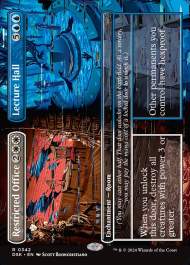 Restricted Office (Enkeltkort) - Mtg_cards fra Outland