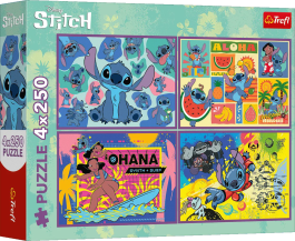 Amazing Stitch Puzzles (4x250) - Hobby fra Outland