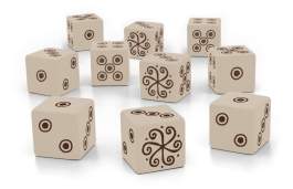 New D6 Dice Set (10) - Rollespill fra Outland