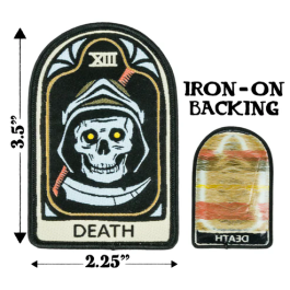 LIMITED Death Tarot Nouveau Patch - Klesplagg fra Outland