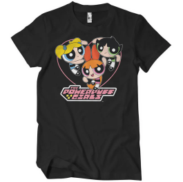 Powerpuff Girls Heart T-Shirt - Klesplagg fra Outland