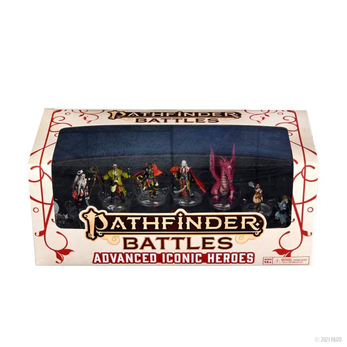 Advanced Iconic Heroes Pathfinder Battles Box Set - Rollespill fra Outland