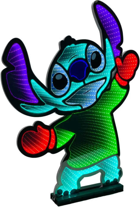 Stitch Infinity Light Mirror 60 cm - Effekter fra Outland